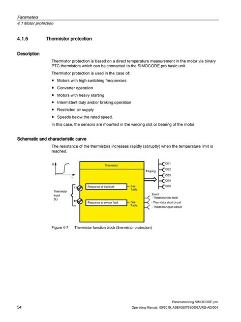 Motor Winding Thermistor Wiring Diagram
