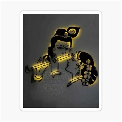Janmashtami Sticker For Sale By Adelleshop Redbubble