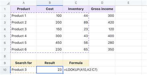 Lookup Function