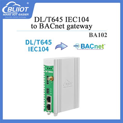 supporting dl t645 iec104 modbus rtu modbus tcp conversion to bacnet ip