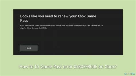 如何修复 Xbox 上的 Game Pass 错误 0x803f800e？ 0x资讯