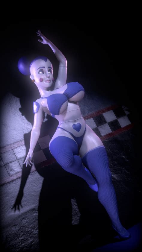 Rule 34 1girls 3d 3d Artwork 3d Model Animatronic Ballerina Ballora Ballora Fnafsl Ballora