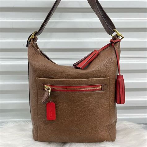 Coach Bags Coach British Tan Legacy Duffle Pebbled Leather