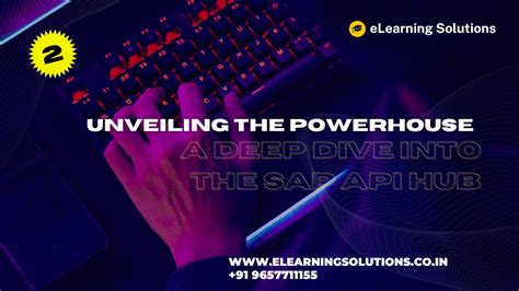 A Deep Dive Into The Sap Api Hub Elearning Solutions