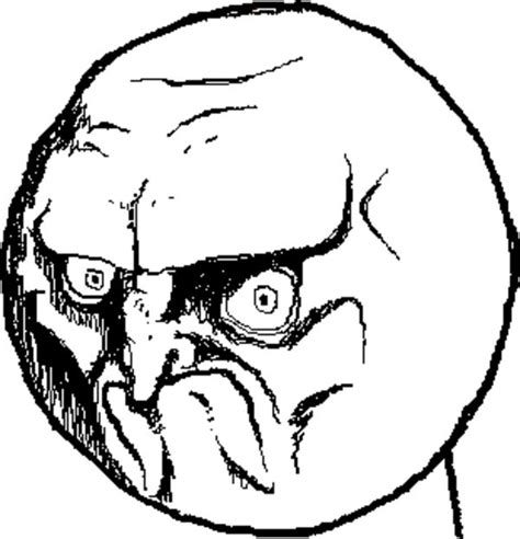 Angry Troll Face Blank Template Imgflip