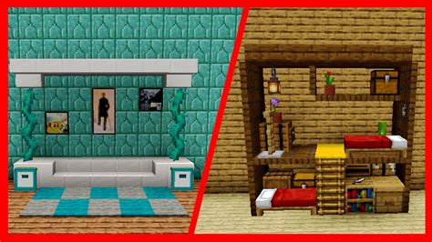 КАК ПОСТРОИТЬ ДВУХЪЯРУСНУЮ КРОВАТЬ В МАЙНКРАФТ БЕЗ МОДОВ Постройки в Minecraft 1 16 Youtube