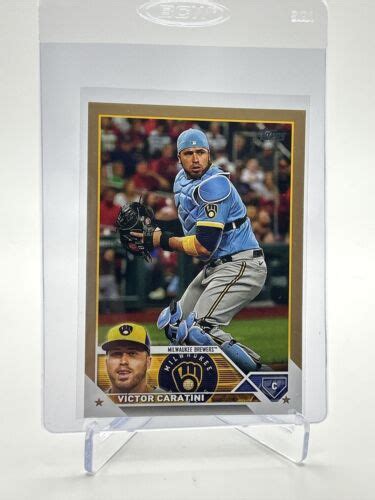 2023 Topps Gold Victor Caratini Baseball Card 361 2023 Free Shipping