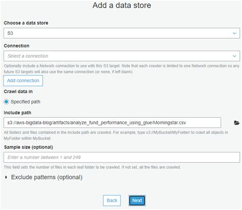 Enable Self Service Visual Data Integration And Analysis For Fund Performance Using Aws Glue