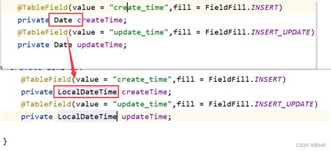 Mybatisplus自动填充时创建日期和修改日期一直为nullmybatis 日期为空 Csdn博客
