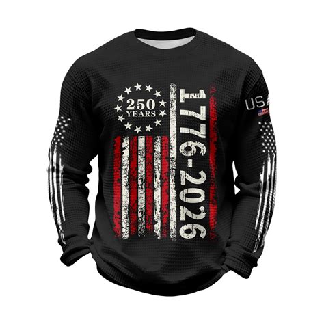 Dwelliawo Mens Sweatshirt United States 250 Years 250th Anniversary