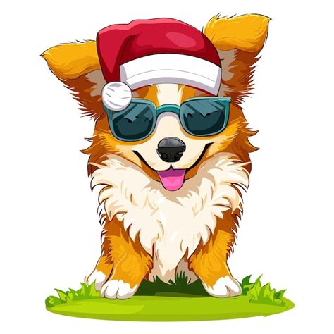 Premium Vector Lassie Puppys Festive Charm Vector Artistry