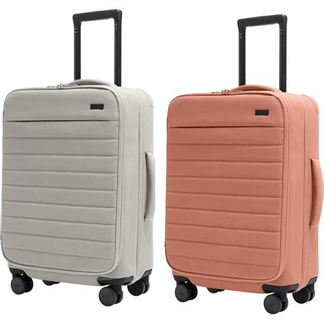 Away Bigger Carry On Softside His And Hers Travel Set 23 Inch Expandable