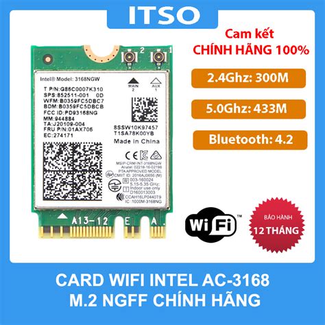 Card Wifi Laptop Intel Ac T Ch H P Bluetooth Cardwifi Vn