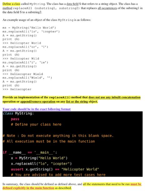 Solved To Be Solved Through Python Answer Required In Chegg
