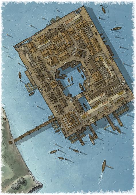 Laketown Map By Tipexleloup On Deviantart