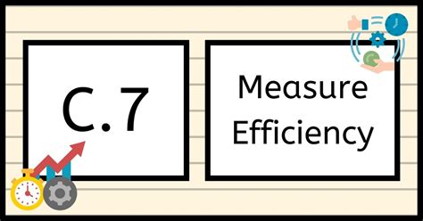 C Measure Efficiency