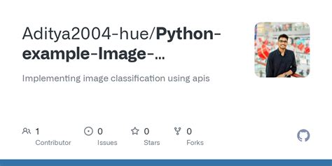 GitHub Aditya Hue Python Example Image Classification Implementing Image Classification