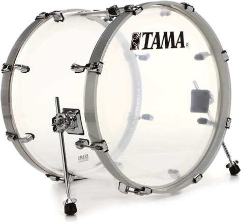 Tama Silverstar Mirage Bass Drum 16 X 22 Crystal Ice Sweetwater