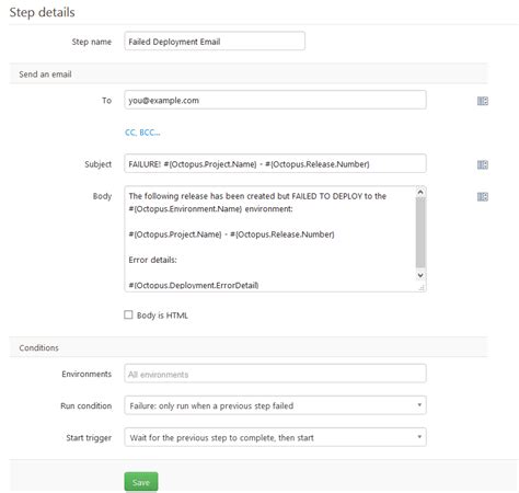 Send A Notification When Deployments Fail Steve Fenton
