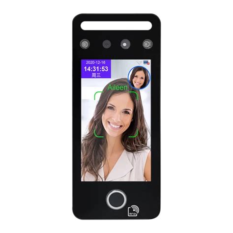 qr code rfid face recognition attendance access control system qr