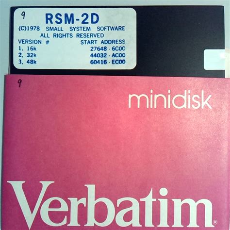 Rsm 2d Small Systems Software 1978 Small System Software Free Download Borrow And