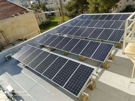 Modular Mild Steel Solar Power Plant Structure Thickness 5 Mm Size