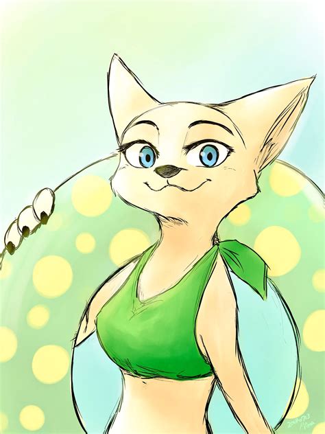 The Big Imageboard Tbib 2018 34 Anthro Arctic Fox Black Nose Blue