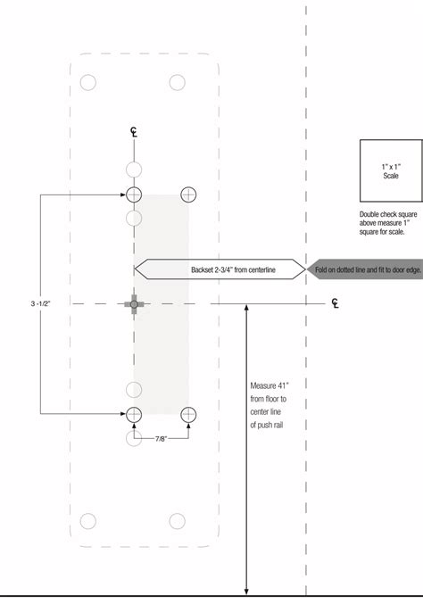 Panic Bar Dimensions At Mary Sims Blog