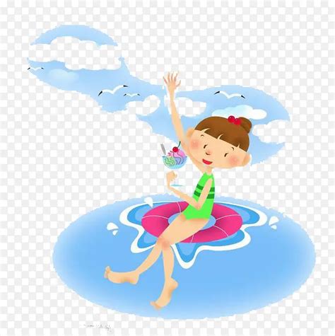 游泳女孩png图片素材下载 图片编号10095820 Png素材网