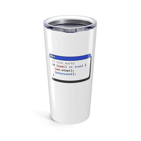 Programmer Jokes Tumbler 20oz Office Tech Developer Coding T