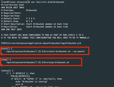 Starting Bitbucket Serverdata Center With Service Script After Upgrade Using Archive File