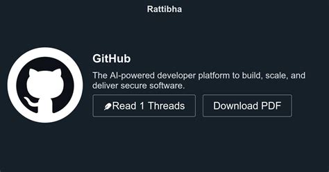 Threads From Github Rattibha