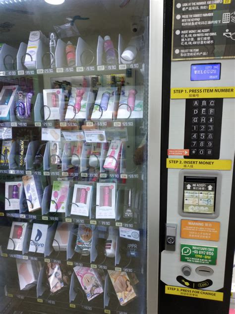 Hour Sex Toys Vending Machines Pop Up In Geylang Mothership SG