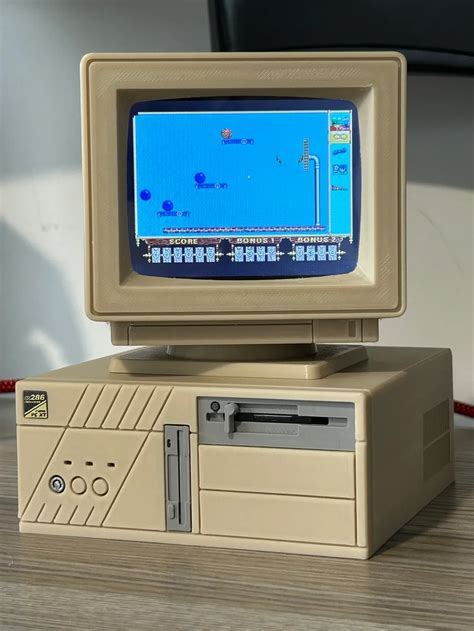 Retro Desktop Pc Raspberry Pi Case By Fantasticmrdavid Makerworld Download Free 3d Models