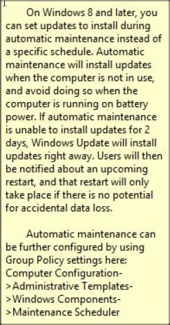 Windows GPOs NEVER Install Updates Automatically Out Of Ideas Windows Forums