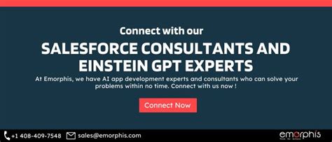 Salesforce Einstein Gpt Generative Ai For Crm Emorphis