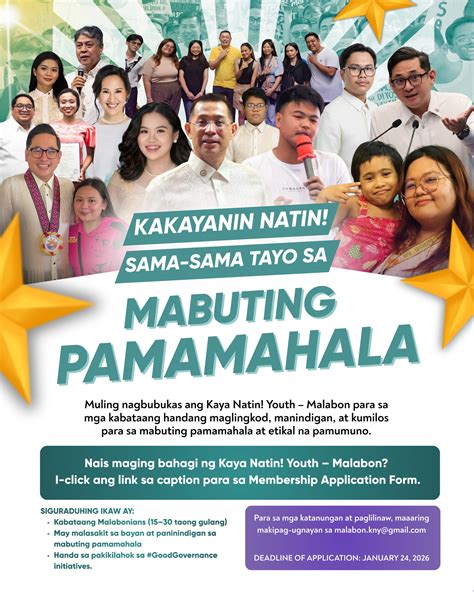𝗧𝗜𝗚𝗡𝗔𝗡 Muling Nagbubukas Ang 𝗞𝗮𝘆𝗮 Kaya Natin Youth Facebook