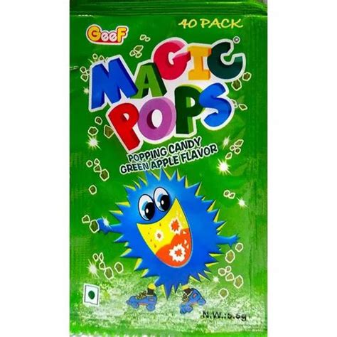 Geef Magic Pops Crackers Candy Packaging Type Packet Packaging Size 40sachet At Rs 150box
