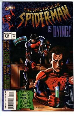 Spectacular Spider Man 219 Near Mint Minus Condition Ebay