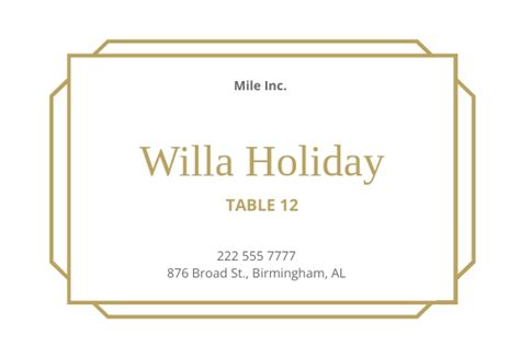 FREE Folded Card Word Template Download Template Net