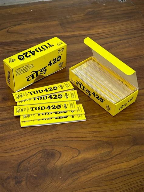 14 Gsm Tod Rolling Paper Brown Twice At ₹ 50 Box Cigarette Rolling Paper In Panipat Id
