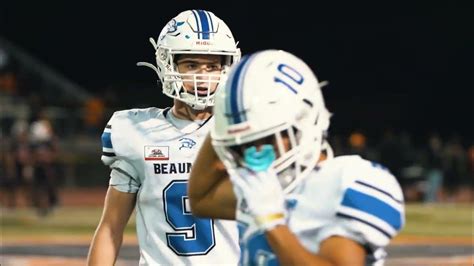 Beaumont High School Cougars Football Playoffs Game Youtube