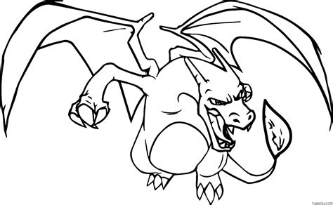 Pokemon Coloring Pages Charzard