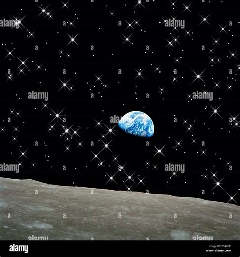 Nasa Moon Night Sky