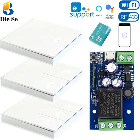 WiFi Ewelink Smart Switch Ghz Wireless Wall Switch USB Relay Receiver Timing Module Shopee