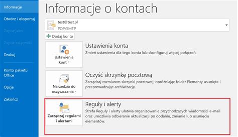 Jak Ustawić Autoresponder Outlook Kompleksowa Obsługa Informatyczna Firm