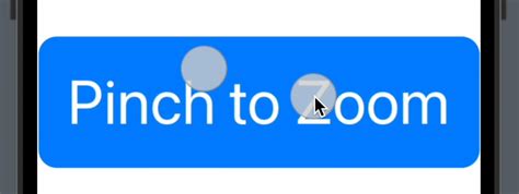magnification gesture in swiftui