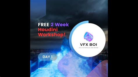 Day 1 Houdini Workshop For Beginners Basics Ui Houdini Workshop Free Beginners Houdinifx
