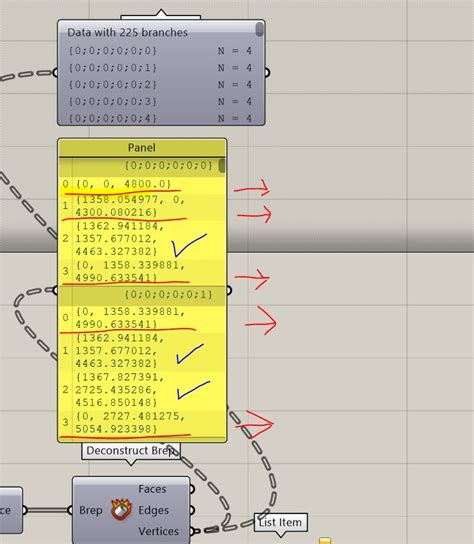 Retreive Specific Item That Contains 0 Integer Value From Tree Branches Grasshopper Mcneel