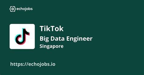 Hiring Big Data Engineer Tiktok Recommendation Architecture Singapore Redis Elasticsearch